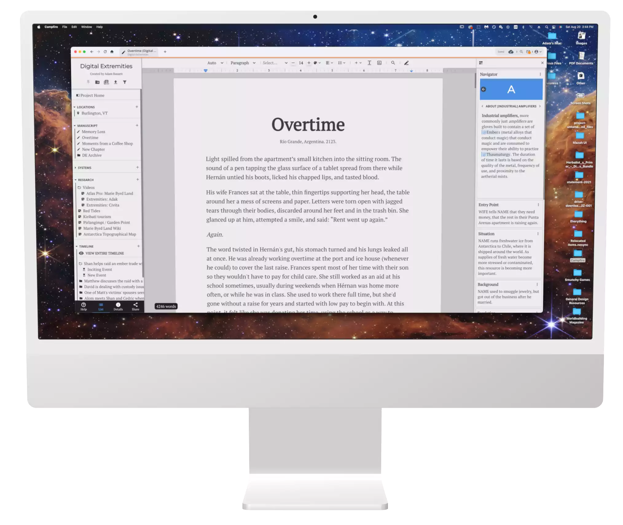 Desktop and Mobile Apps | Campfire for Authors