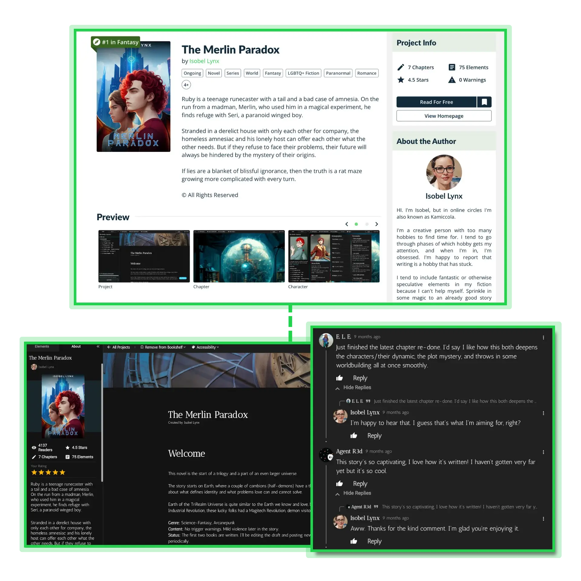 Interactive Reading App Where Stories Come to Life